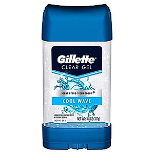 Gillette Anti-perspirant/deodorant Clear Gel (Pack of 6)