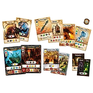 Res Arcana Board Game - The Enchanting World of Mages and Magic! Fantasy Adventure Game, Strategy Game for Kids & Adults, Ages 14+, 2-4 Players, 30-60 Min Playtime, Made by Sand Castle Games
