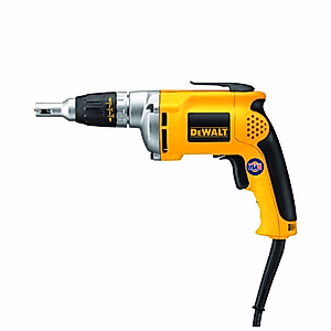 DEWALT Drywall Screw Gun, 6.3-Amp (DW272), Yellow