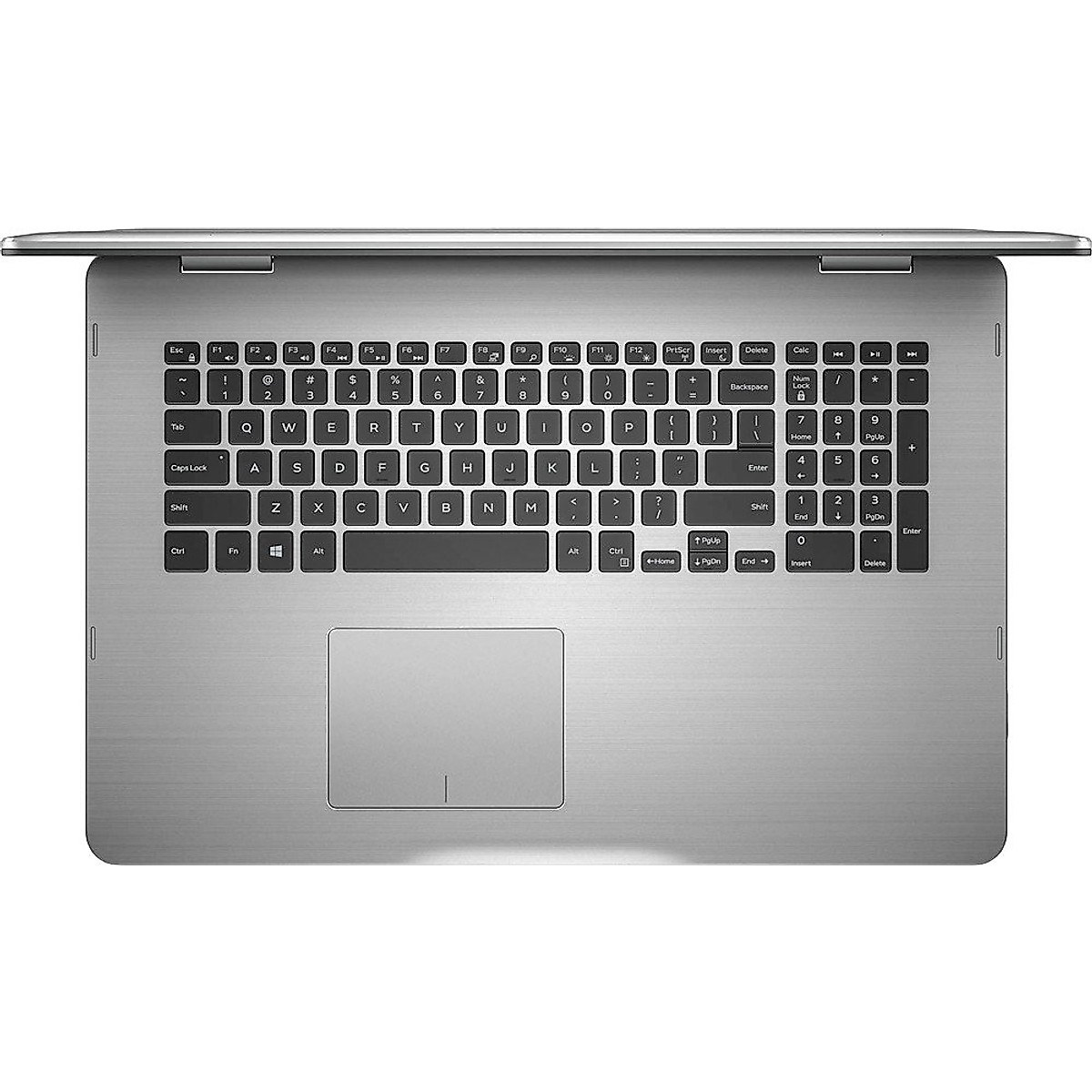 Dell 7000 Inspiron 2-in-1 17.3" Touch-Screen FHD IPS Laptop I7779-7045GRY-PUS, Intel Core i7-7500U, 16GB DDR4 RAM, NVIDIA GeForce 940MX 2GB, 512GB SSD, BT, HDMI, Backlit keyboard, Win10