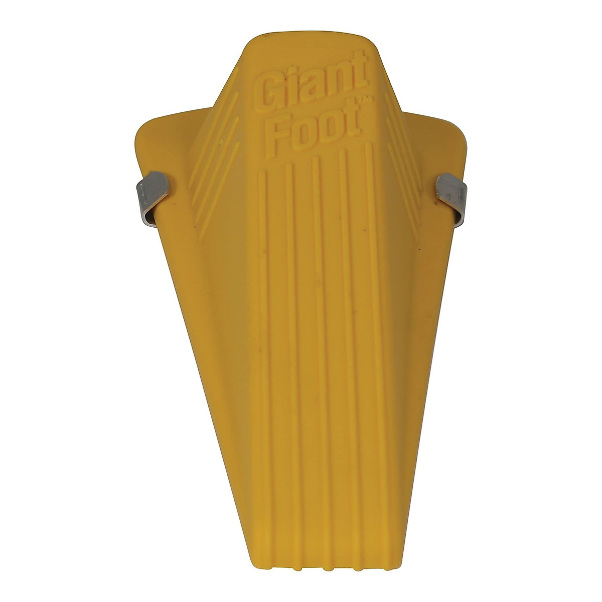 Giant Foot Doorstop, Magnetic, Yellow, 2" x 3.5" x 6.8" (00967)