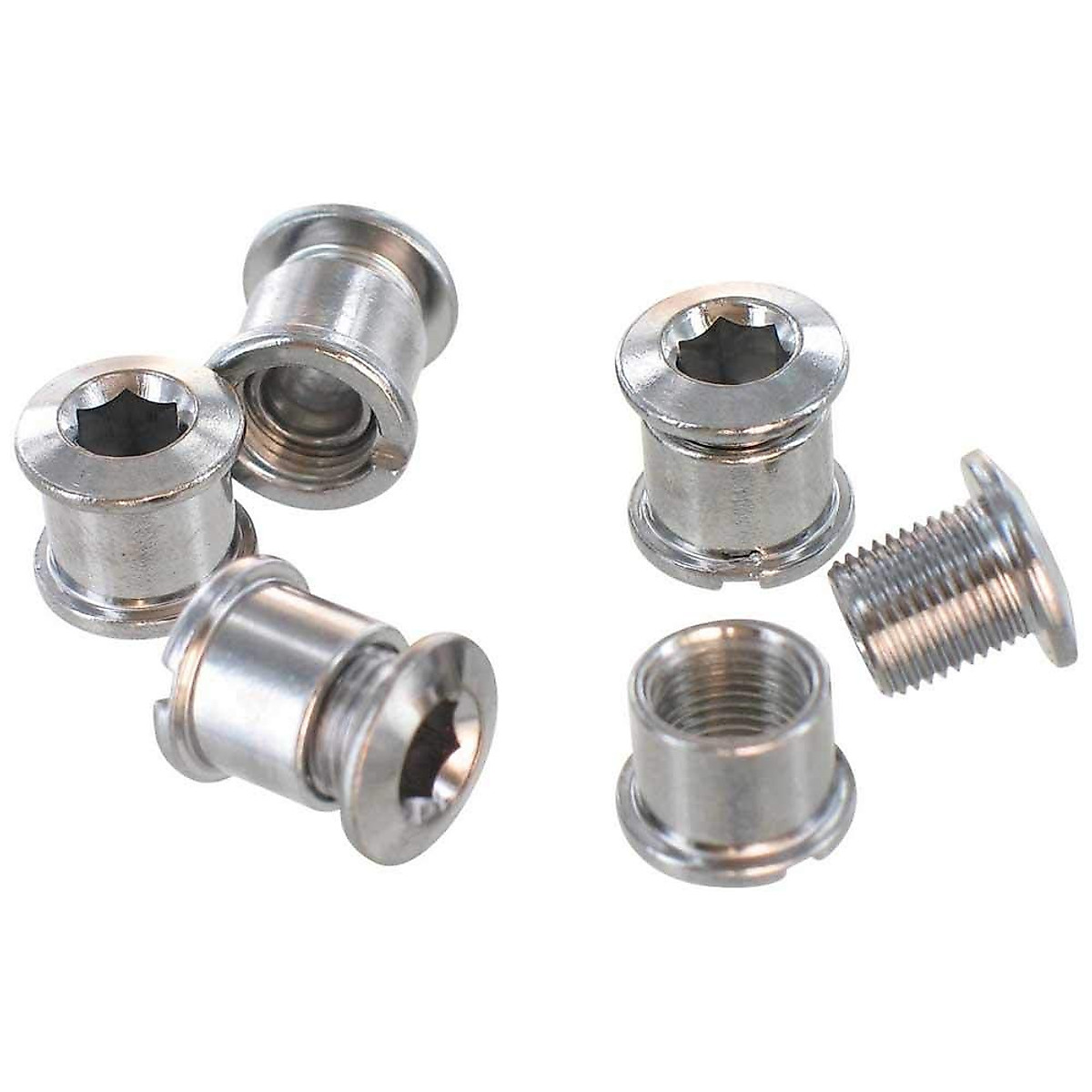 VAR Chain Screws (Bag 6 Unisex) Steel Bike Accessories Cycling, Adults Unisex, Multicoloured (Multicoloured), One Size