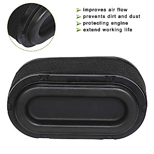 HIFROM 127-9252 Air Filter Cleaner 127-9288 Pre-Filter Fuel Filter Kit Compatible with Toro 74657 74661 74675 74680 74723 74760 74775 74784 74787 TimeCutter Riding Mower