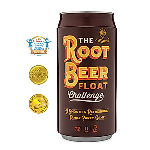 Root Beer Float Challenge Game, a Creative Kids Game for Family Game Night, Interactive Fun for 2-8 Player - Adults and Children Ages 8+, by Gray Matters Games