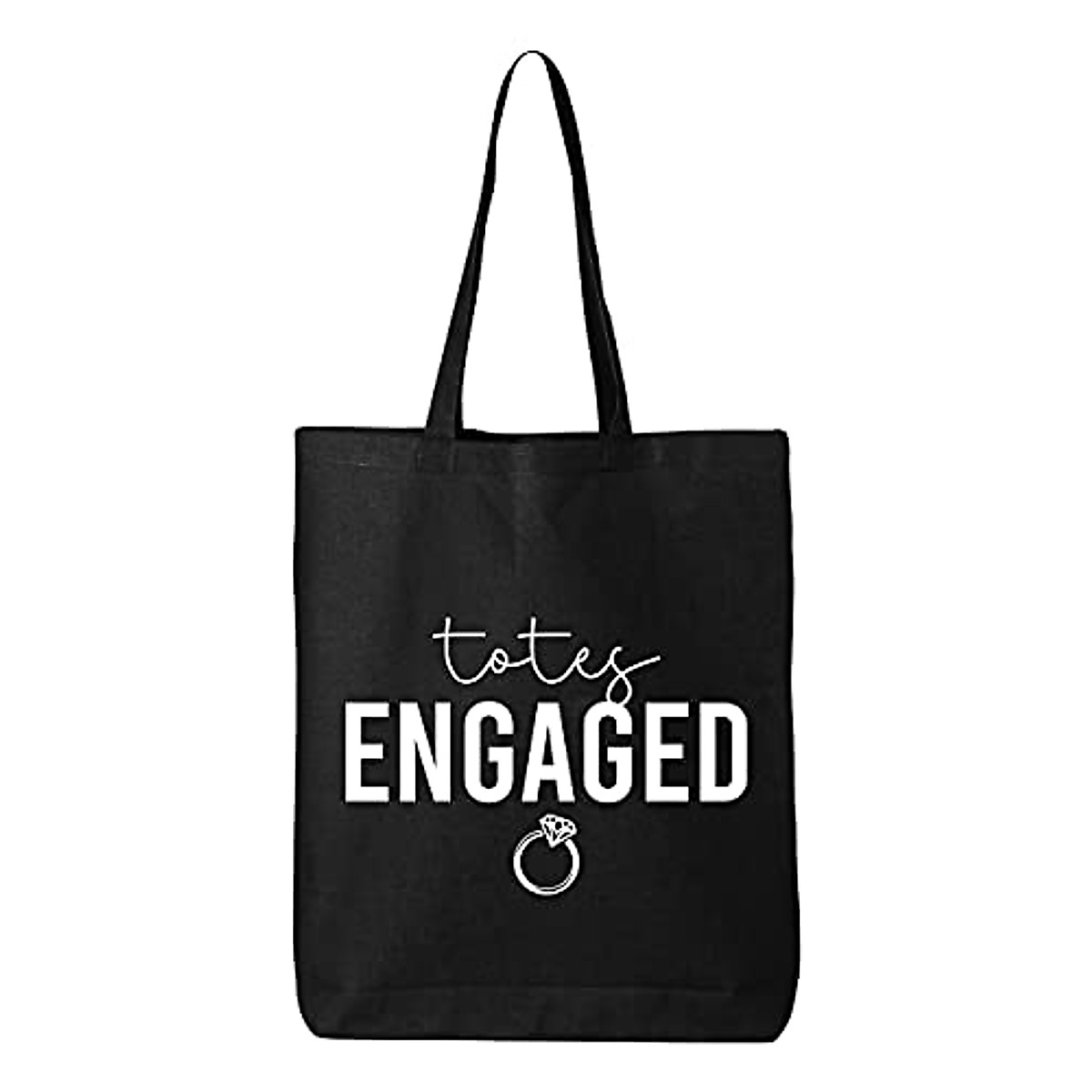 Totes Engaged Bridal Canvas Multipurpose Tote Bag