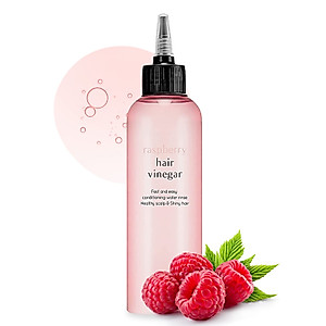 A’PIEU Raspberry Hair Vinegar Rinse 6.76 Fl oz - Scalp Treatment for Balanced pH, Shiny Hair | Korean Hair Care I Clarifies & Encourages Growth | Dandruff & Oil Control