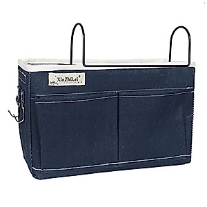 Recreation Bedside Caddy, Bedside Organizer Caddy Hanging Storage for Dorm Rooms Bed Rails Bunk Hospital Beds Crib(2)