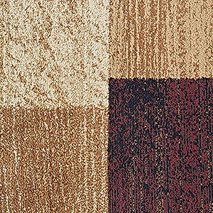 Universal Rugs 105210 Multi 5x7 Area Rug, 5-Feet by 7-Feet