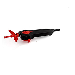 Battling Top Sword Right/Left - Ripcord /String Bey Launcher Beylauncher Starter Tool Compatible with All Bey Burst Series Bey Battling Blade(Black)