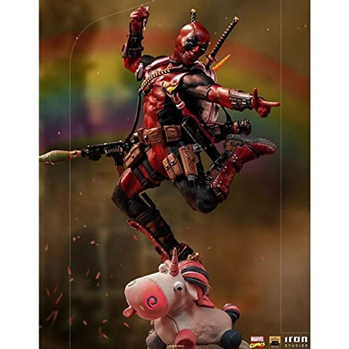 Marvel Iron: Deadpool 1/10 Scale | Marvel Comics |