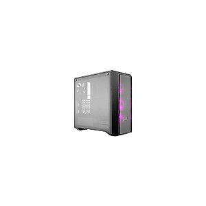 Cooler Master MasterBox Pro 5 RGB ATX Mid-Tower with Three 120mm RGB Fans, Front DarkMirror Panel, Tempered Glass, RGB Splitter Cable & RGB Lighting System