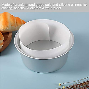 Cake Pan Liner, Nonstick Cake Pan Side Liner/Baking Parchment Paper Liner Roll for Cake Pan, Springform Pan (4in x 164ft)