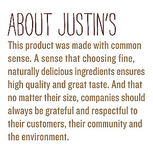 Justin's Classic Almond Butter, Only Two Ingredients, No Stir, Gluten-free, Non-GMO, Keto-friendly, Responsibly Sourced, 16 Ounce Jar, Pack of 1