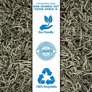 MagicWater Supply - 1/2 LB - Sage - Soft & Thin Crinkle Cut Paper Shred Filler great for Gift Wrapping, Basket Filling, Birthdays, Weddings, Anniversaries, Valentines Day, and other occasions