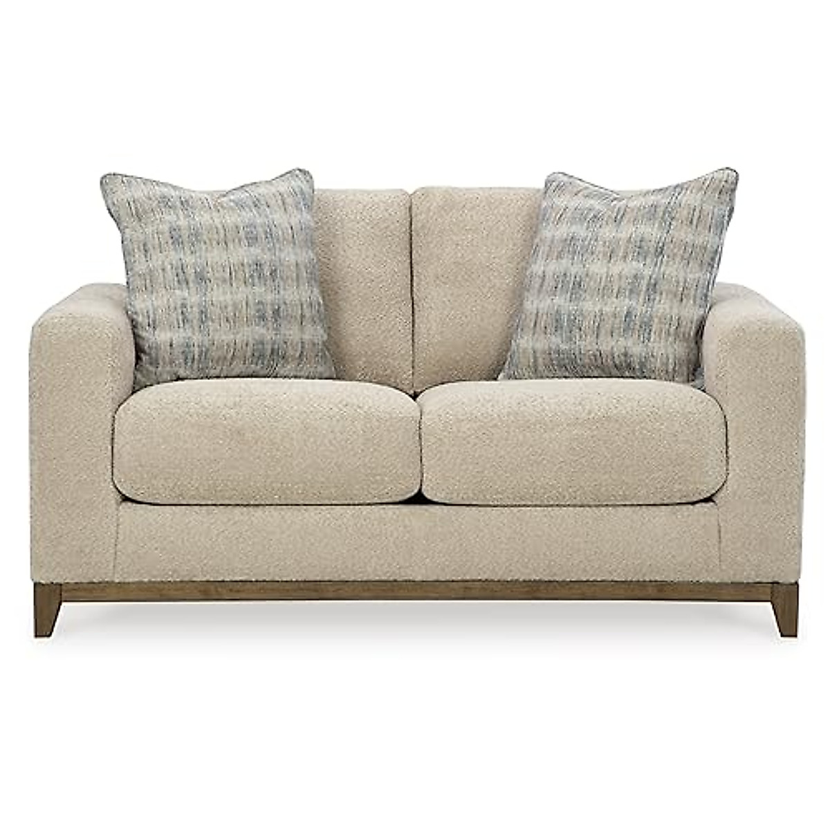 Signature Design by Ashley Parklynn Classic Loveseat for Living Room, Beige