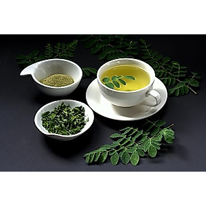 MOGO Organic Moringa Tea Bags - 50 Count,100% Pure,Caffeine Free,Rich Aroma and Taste, Premium Grade Moringa Tea Leaves, Antioxidants Rich Herbal Tea(Packaging Vary)