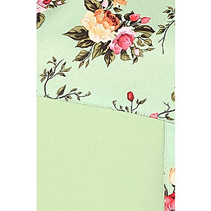 Janasya Indian Women's Light Green Poly Crepe Kurta(JNE3368-KR-XL)