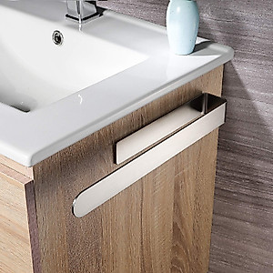 Hand Towel Holder Towel Bar 14 Inch Adhesive Towel Ring Stainless Steel Single Towel Rack for Bathroom Kitchen