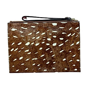 Michael Kors Women's Jet Set Travel Extra Large Zip Clutch Leather Wristlet Wallet