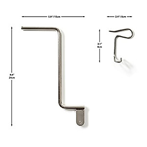 QOOLYN 40 PCS Fence Tighteners with 2 Tensioning Handles-Barb Wire Fence Tools-Fence Tightener Tool-Barbed Wire Fencing Tools