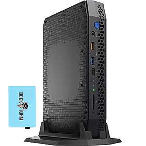 Intel Nuc 11 Gaming & Business Mini Desktop Black i7-1165G7 4-Core, 16GB RAM, 1TB PCIe SSD, RTX 2060, Bluetooth, WiFi, 1xHDMI, 1 Mini Display Port, SD Card, Win 10 Pro with Hub