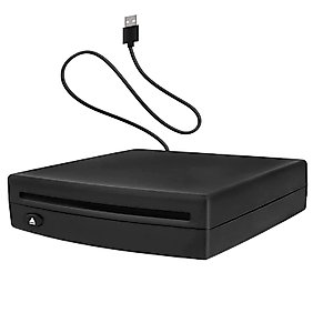 Xglysmyc External USB Car Universal CD Player,Vehicle CD Player for Car via USB Radio Connection Portable CD Player for Car Android Navigation with USB Port-Plug and Play