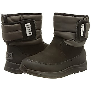 UGG K Toty Weather Snow Boot, Black/Charcoal, 13 US Unisex Little Kid