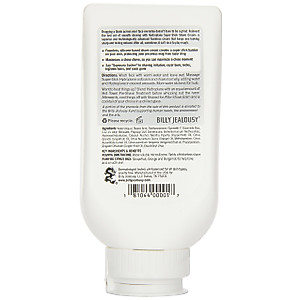 Billy Jealousy Cashmere Coat Hair Conditioner for Men, Strengthening & Hydrating Conditioner Infused with Peppermint, Lemon Fruit & Swertia Extract Ideal for Fine, Thinning Hair, 8 Fl Oz