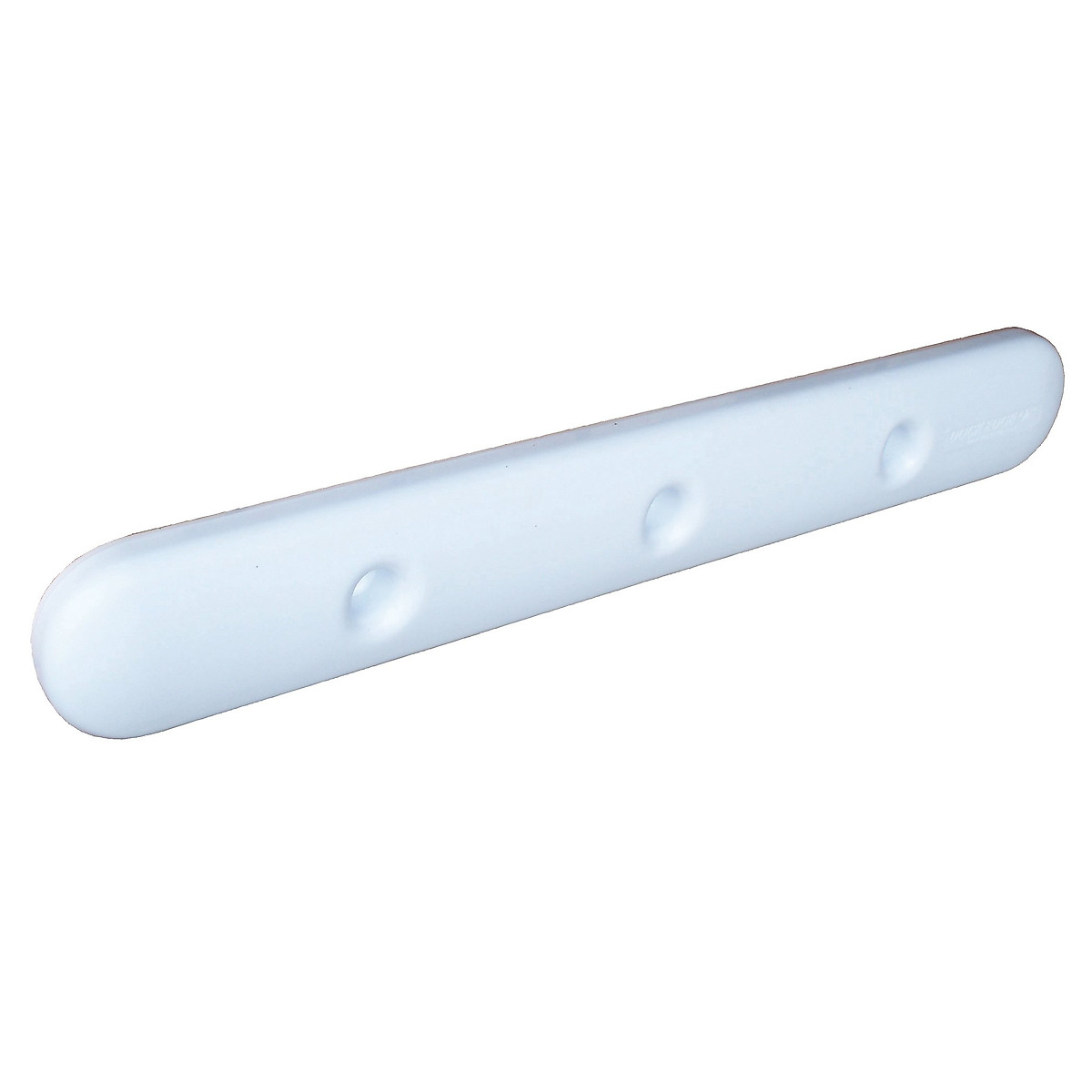 Dock Edge + PVC Ultra Gard Guards (1-Piece/1-Pack), 35-Inch, White