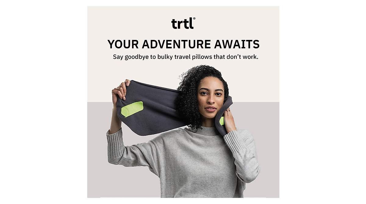 trtl Pillow - Scientifically Proven Travel Neck Support Pillow