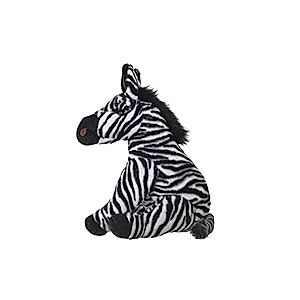 Wild Republic Zebra Plush, Stuffed Animal, Plush Toy, Gifts for Kids, Cuddlekins 12 Inches, Multicolor