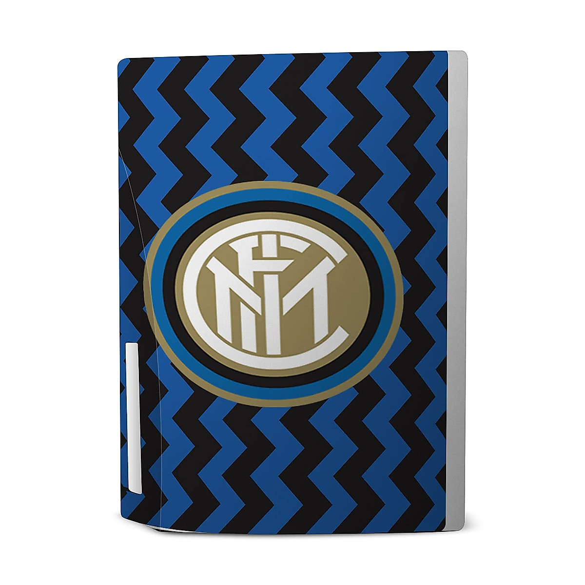 Head Case Designs Officially Licensed Inter Milan Home 2020/21 Crest Kit Vinyl Faceplate Sticker Gaming Skin Decal Compatible With Sony PlayStation 5 PS5 Disc Edition Console & DualSense Controller