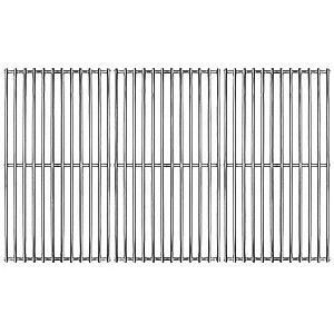 Hongso 18.75 inch SUS304 stainless steel gas grill grates replacement for Sams Member Mark,Charbroil,Jenn-Air,Grand Hall,G601-0015-9000.SCD453