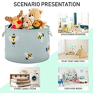 xigua Cotton Rope Basket Bee Baby Laundry Basket Blanket Kids Toy Storage Basket Glove Box