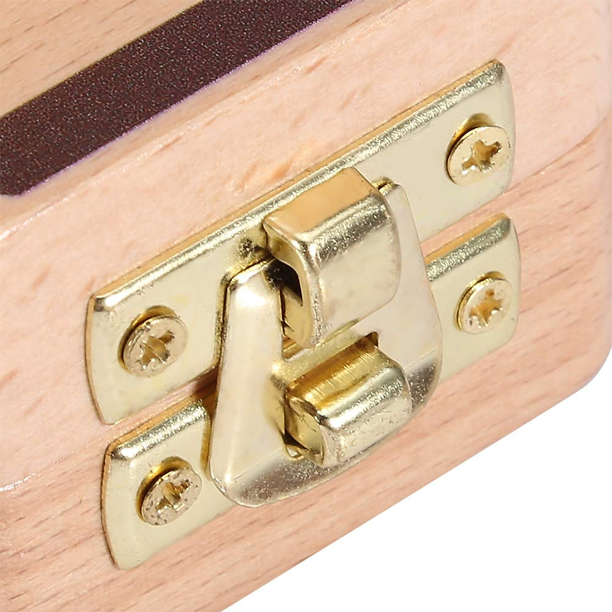 Yunnyp Wooden Simulation Camera Toy Tooth Storage Box,Baby Milk Teeth Hair Holders Preservation Box Collection Gift