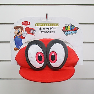 Little Buddy 1659 Super Mario Odyssey Red Cappy (Mario's Hat) Plush, 7"