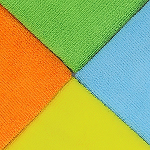 50 Pack - SimpleHouseware Microfiber Cleaning Cloth (12" x 16")