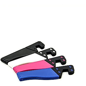 Eeejumpe Smart Phone and Tablet Stand - Foldable Vertical and Horizontal Mount for iPhone / iPad / Samsung Galaxy / HTC One and all Mobile Phones Blue