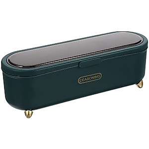 Luxshiny Box Cutlery Storage Box Countertop Utensil Holders Portable Flatware Case Drawer Cutlery Organizer Flatware & Utensil Case Plastic Organizer Visible Case Household Products Seal Pp