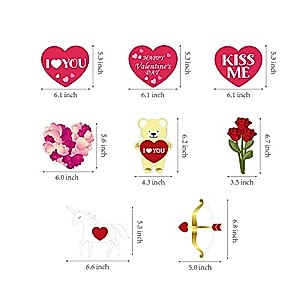 Valentines Day,Saint Valentines Day 30CT Hanging Swirl for Valentines Day themed Party Supplies Birthday Party Decorations