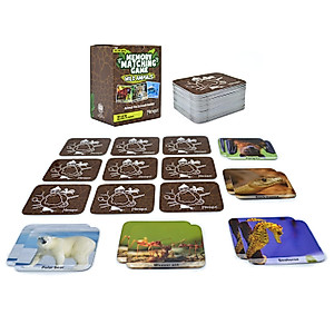 Menique, Wild Animals, Memory Matching Game