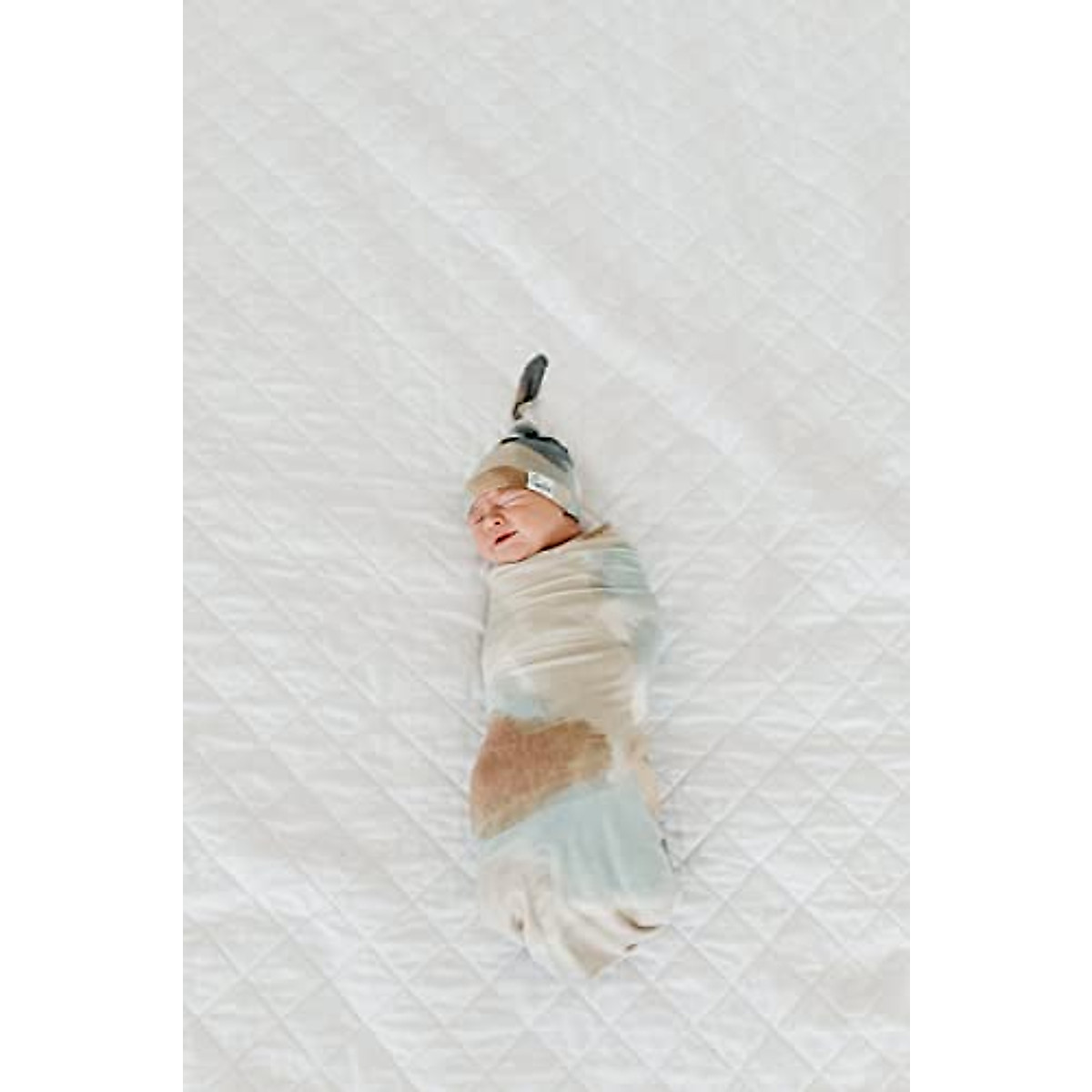 Copper Pearl Large Premium Knit Baby Swaddle Receiving Blanket Picasso