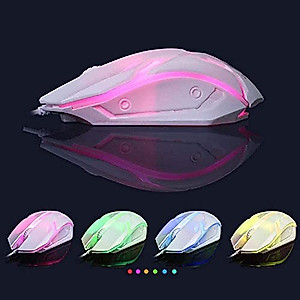 CNGY Keyboards Illuminated Keyboard And Mouse Set Gaming Machinery Wired Keyboard Mouse Set Photoelectric Backlight PC Mute Gaming Keyboard Set For Gaming