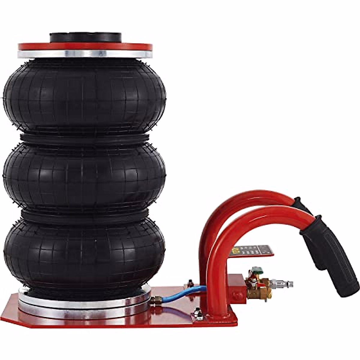 Mophorn Air Jack, 3 Ton/6600 LBS Air Bag Jack, Pneumatic Jack Fast Lift Up to 16 Inch, Air Jack for Your Cars(Short Handle)