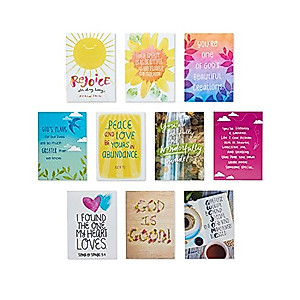 American Greetings Religious Lunch Box Notes for Kids, Faith and Joy (40-Count)