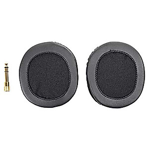 Rockville DJ Headphones w/Detachable Coil Cable, Case+Extra Ear Pad (DJ1500)