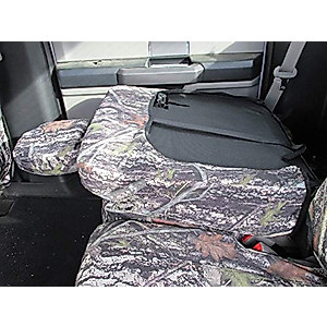 Durafit Seat Covers | Compatible With 2015-2019 Ford F150 2016-2019 F250-F550 Front And Rear Seat Cover Set | MC2 Camo Endura Waterproof Fabric | Read Every Detail To Get The Correct Truck Seat Covers