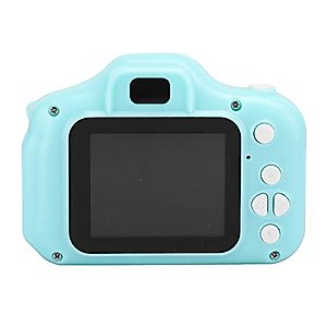 Portable Mini Children Camera 2.0in TFT Color Screen Kid Camera Gift, Children's Digital Camera Support Taking Photos, Recording Videos, 1080P HD Kid Digital Video Camera Toy (Green)
