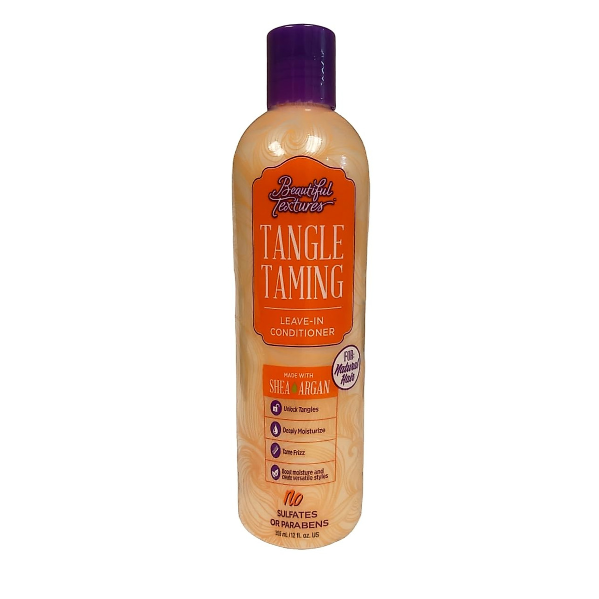 Beautiful Textures Tangle Taming Leave-In Conditioner, 12 oz (Pack of 4)