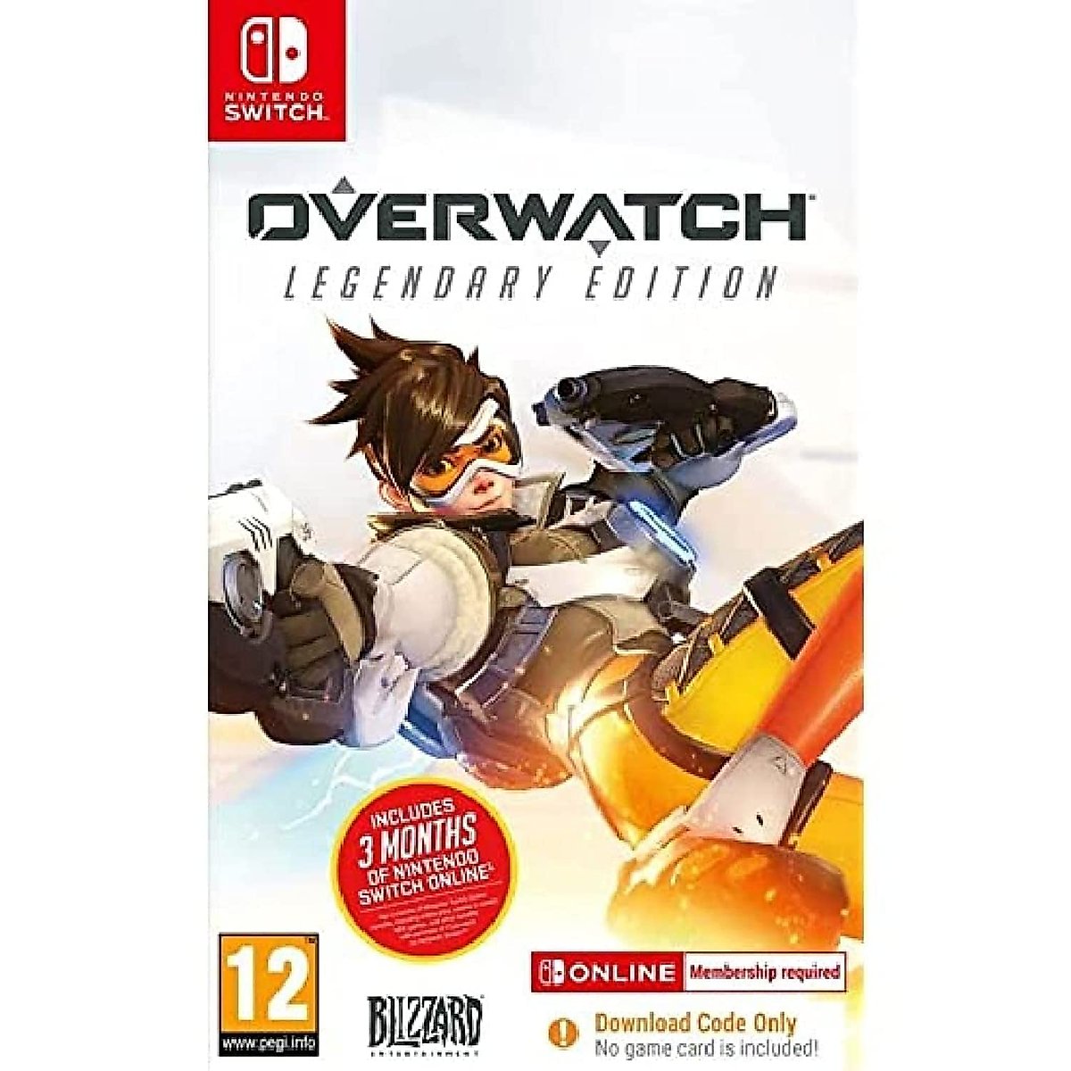 Overwatch Legendary Edition (Nintendo Switch) (NO PHYSICAL GAME or CARTRIDGE INCLUDED IN BOX)(ONLY INCLUDES DOWNLOAD CODE IN BOX)